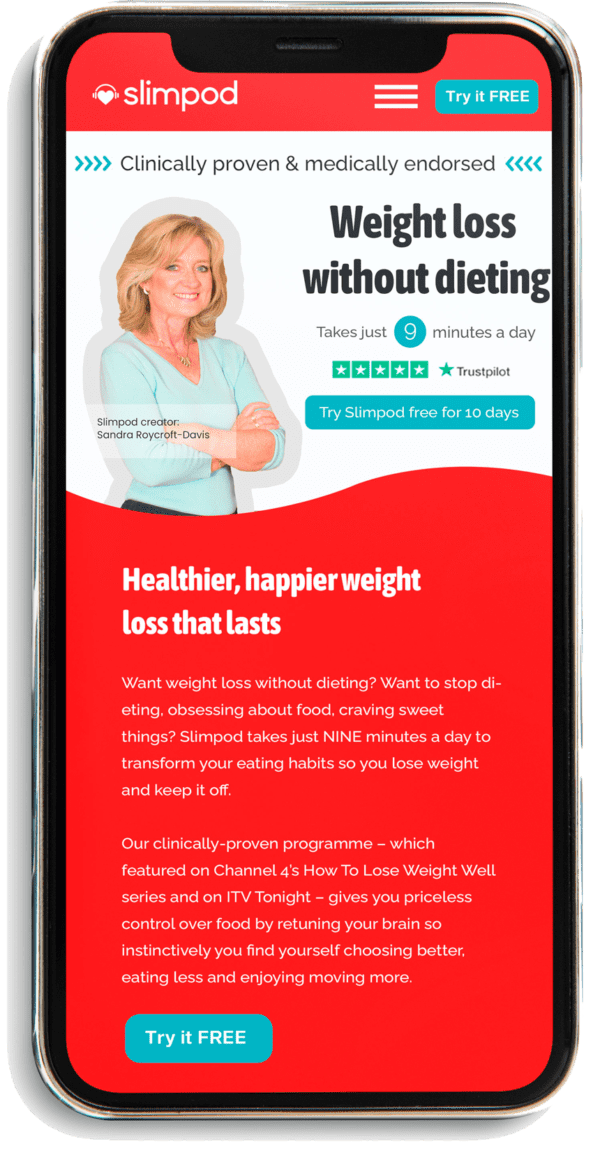 Slimpod Gold Programme - Slimpod - stop binge eating